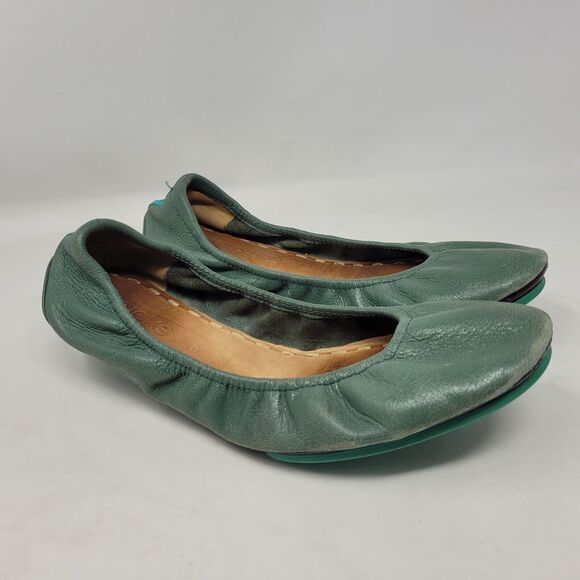 Tieks | Shoes | Tieks By Gavrieli Ballet Flats Womens Pacific Green ...
